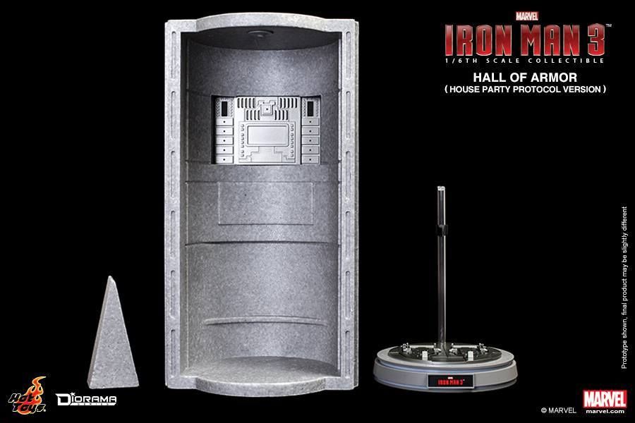 Hot Toys Reveals Hall of Armor (House Party Protocol Ver. ) from Iron ...